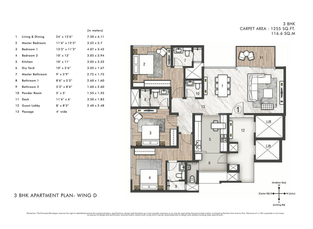 Rustomjee Paramount Project at Khar West by Rustomjee (P51800000619 ...