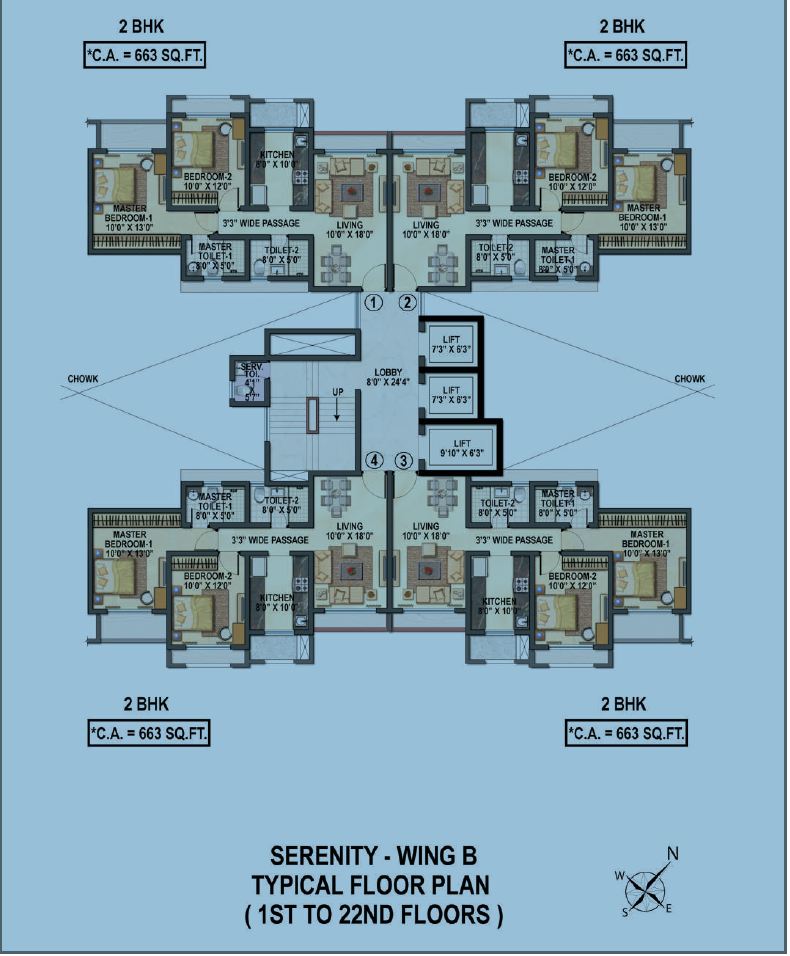 Raheja Reflection Serenity Project at Kandivali East by Raheja ...