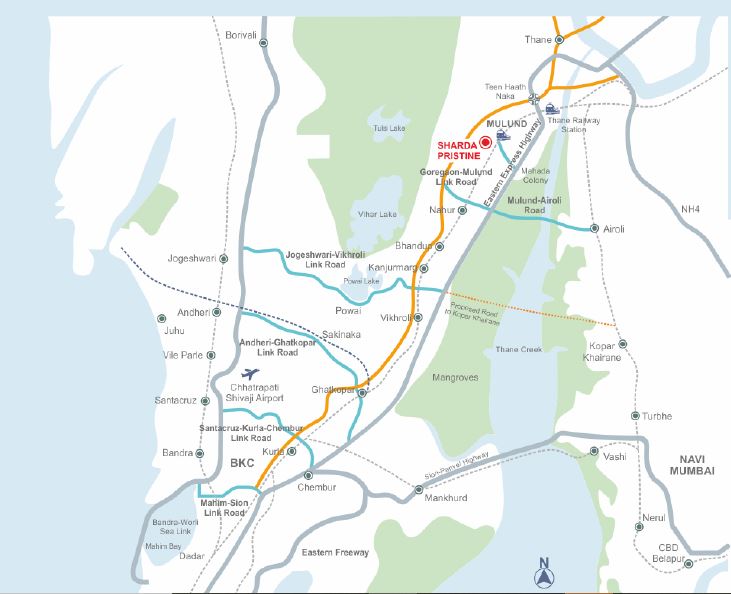 Sharda Pristine Project at Mulund West by Anuwrita Realty Pvt. Ltd ...