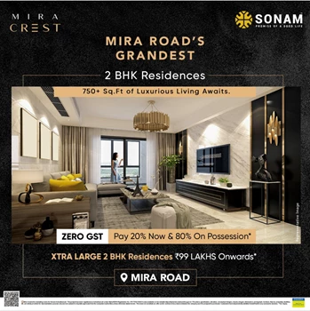 Mira Crest Project at Mira Road by Sonam Builder & Developer (P51700019830)