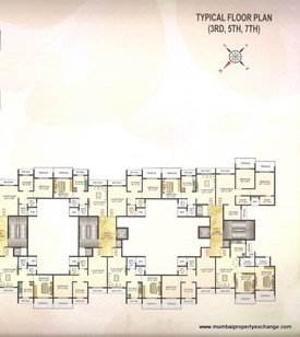 Moreshwar Complex Project at Kamothe by Nandi Enterprises