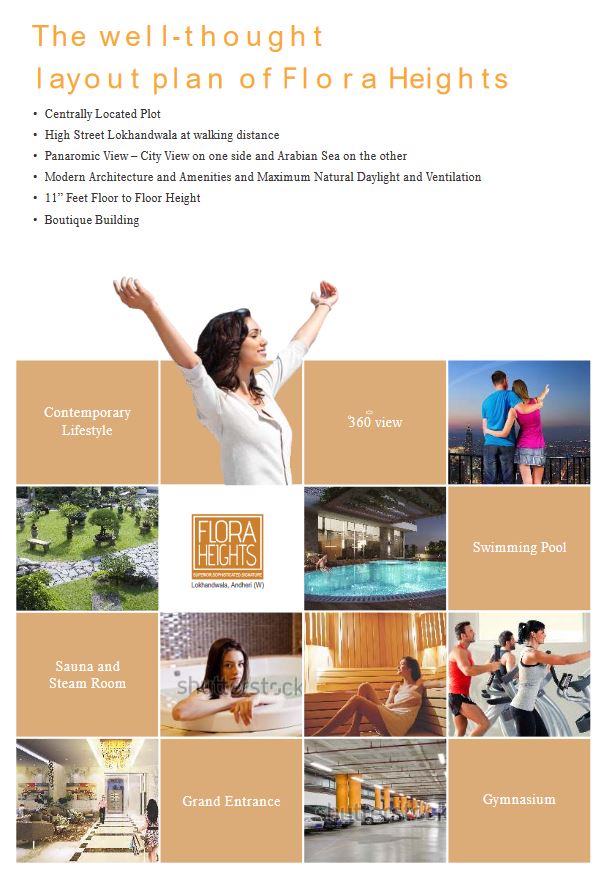 Flora Heights Project at Andheri West by Transcon Developers