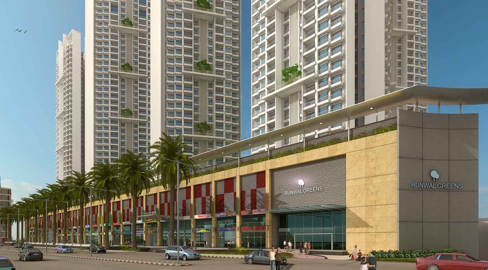 Runwal Greens Cypress Project at Mulund West by Runwal Group (P51800000271)