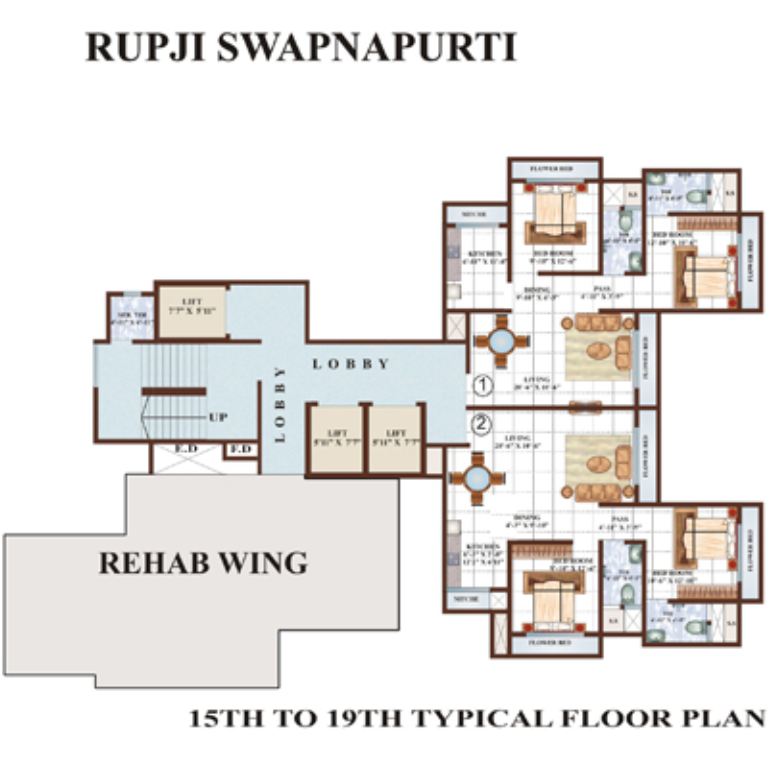 Flat / Apartment on Rent / Lease / Sale in Rupji Swapnapurti, Matunga ...