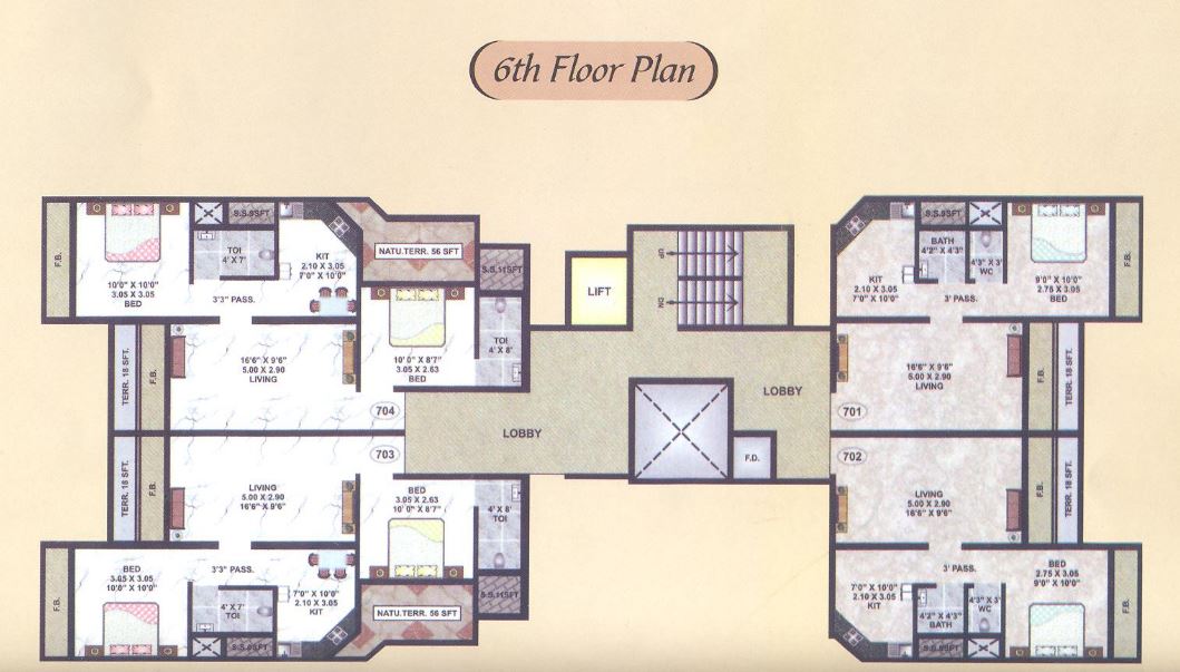 Flat / Apartment on Rent / Lease / Sale in Vision Prayer, Ulwe, Sector ...