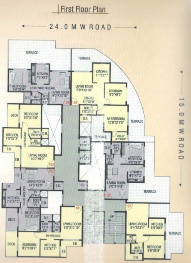 Flat / Apartment on Rent / Lease / Sale in Krishna Villa, Ulwe, Sector ...